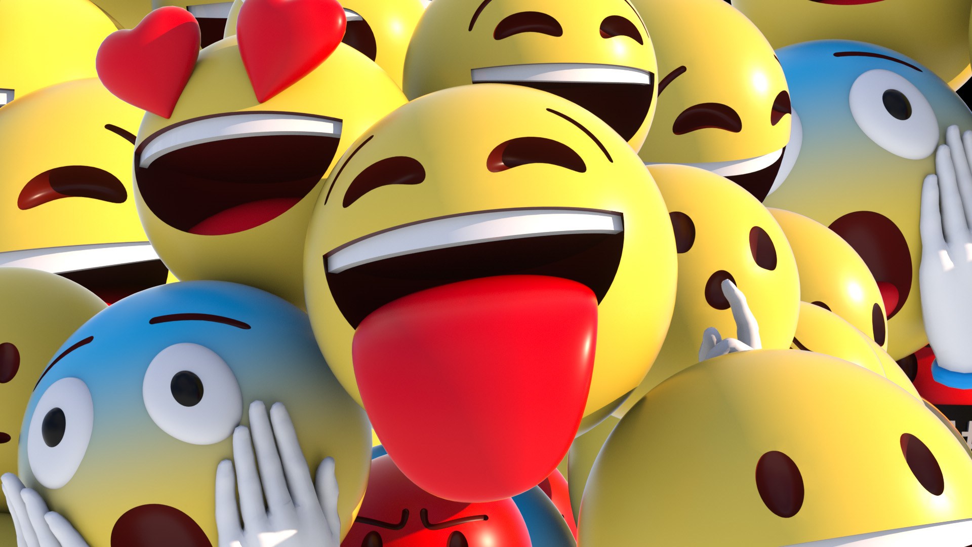 Holograms of emojis with the Rotterdam Philharmonish Orchestra