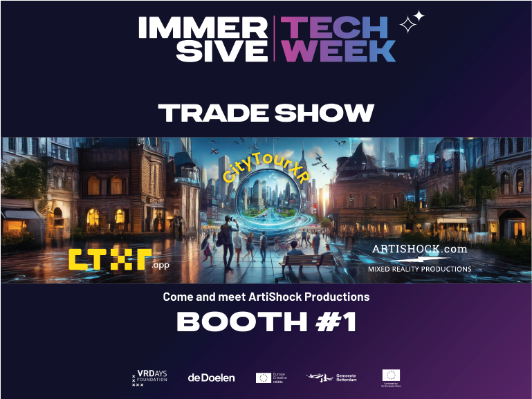 ArtiShock presenteert CityTourXR tijdens Immersive Tech Week 2024 ...